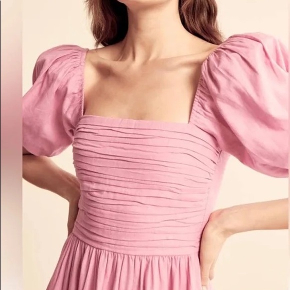 Abercrombie Fitch Dresses Abercrombie Emerson Poplin Puff Sleeve